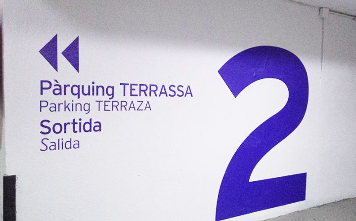 Rotulación Señalización de Parkings y Aparcamientos | OH Print